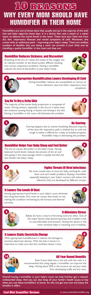 7 Best Humidifiers for Baby Cold, Congestion & Stuffy Nose